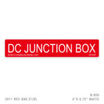 SOLAR COMPLIANT LABELS | NEC 2011, 2014 & 2017 Compliant Labels