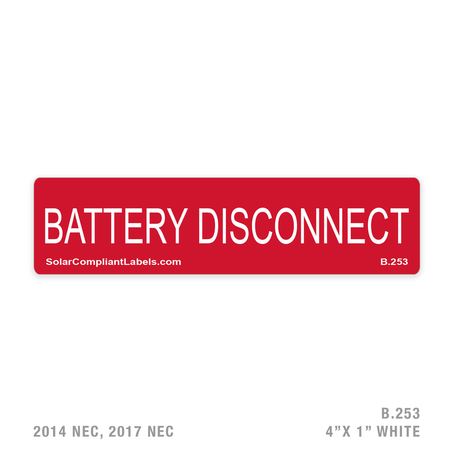 2017 NEC 690 – LABELS | SOLAR COMPLIANT LABELS