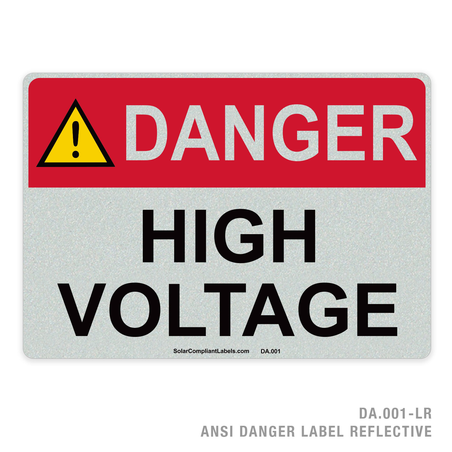 DANGER ANSI LABELS | SOLAR COMPLIANT LABELS